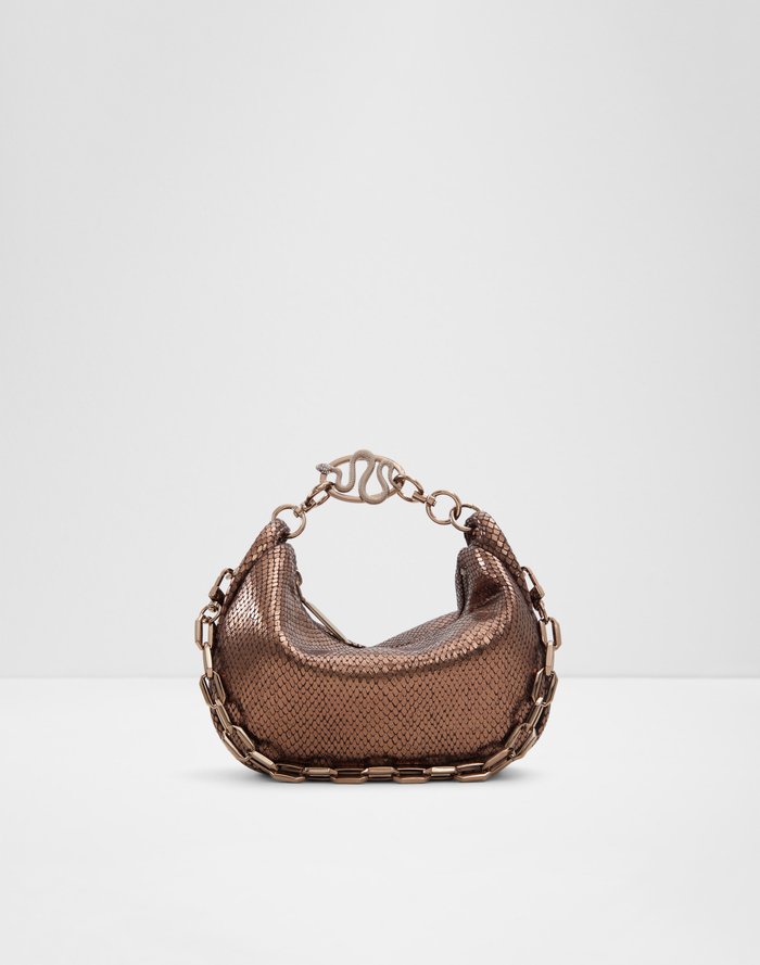 Python - Women's Bronze Shoulder Bag – ALDO Shoes UK