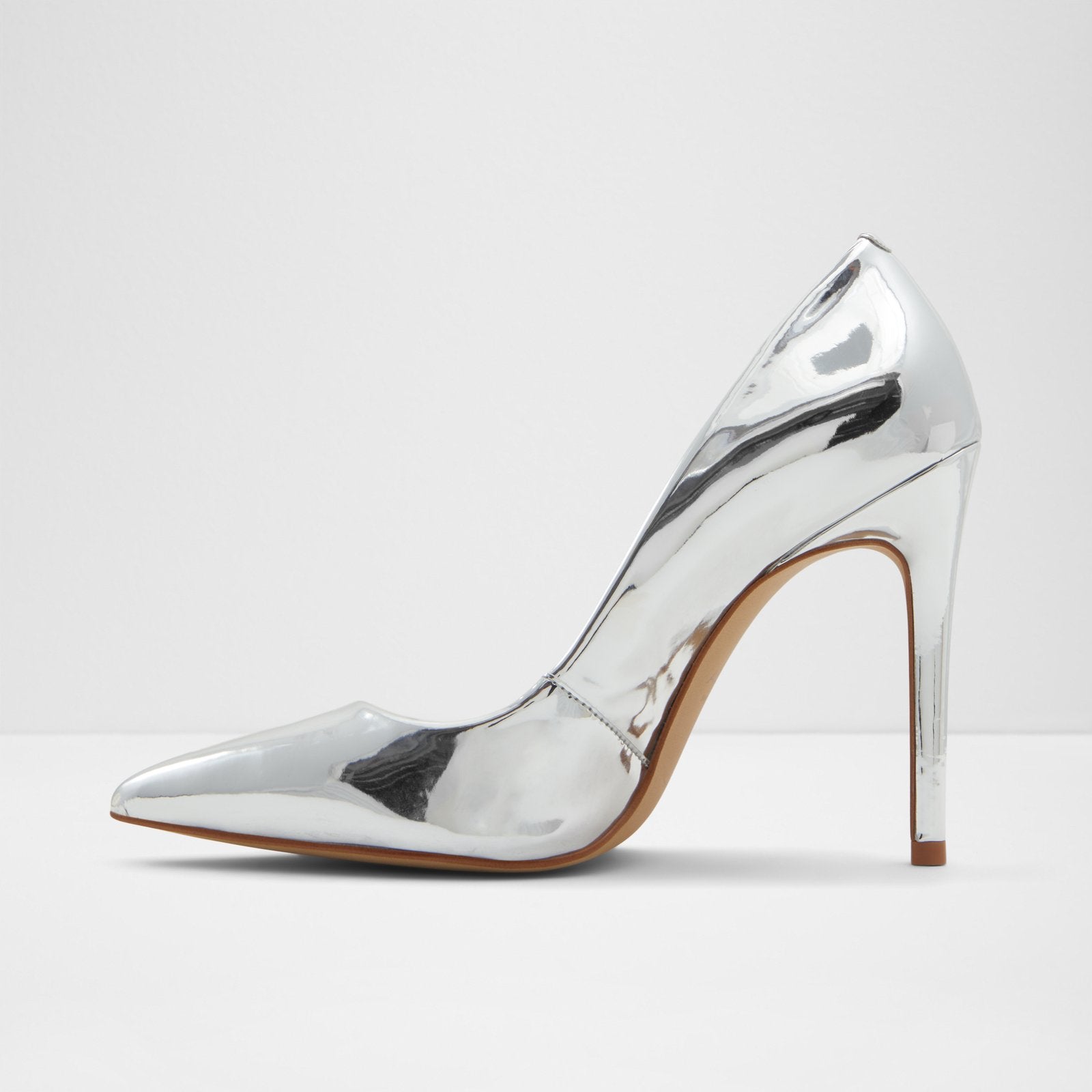Cassedyna - Women's Silver Stiletto Shoes – ALDO Shoes UK