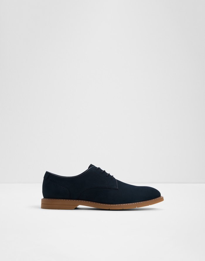Faro - Men's Navy Nubuck Lace Up Shoes – ALDO Shoes UK