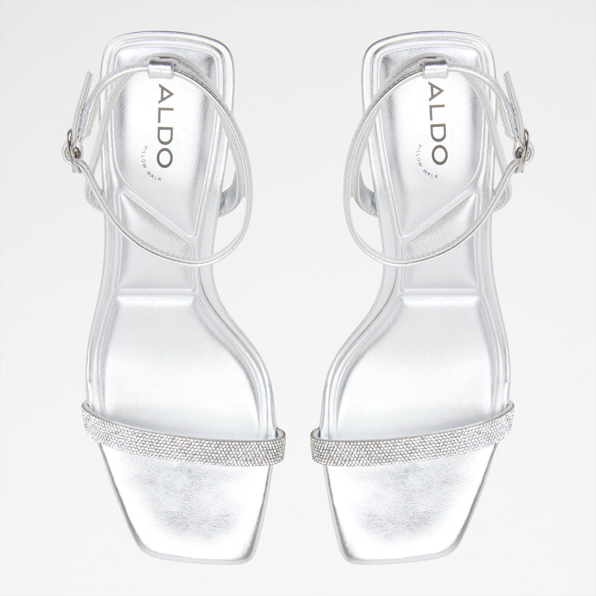 Kirri - Women's Silver Heeled Sandals – ALDO Shoes UK