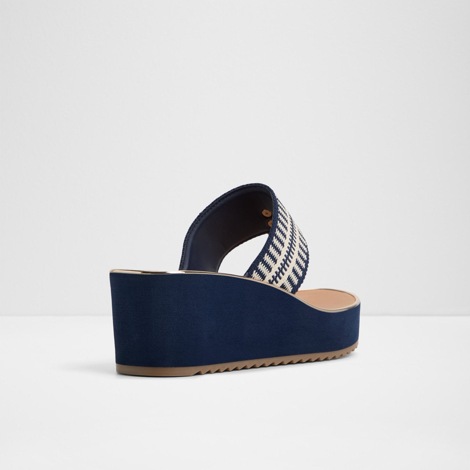 Penelopy - Women's Navy Platform Sandals – ALDO Shoes UK
