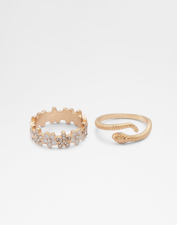 Serpentinne - Aldo Women's Snake Ring Set of 2 – ALDO Shoes UK