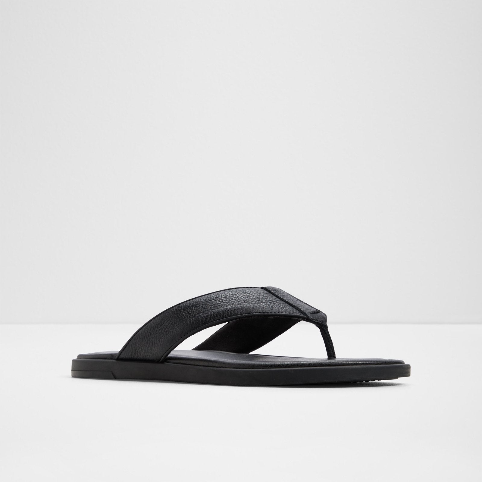 Tazzo - Men's Black Leather Sandals – ALDO Shoes UK