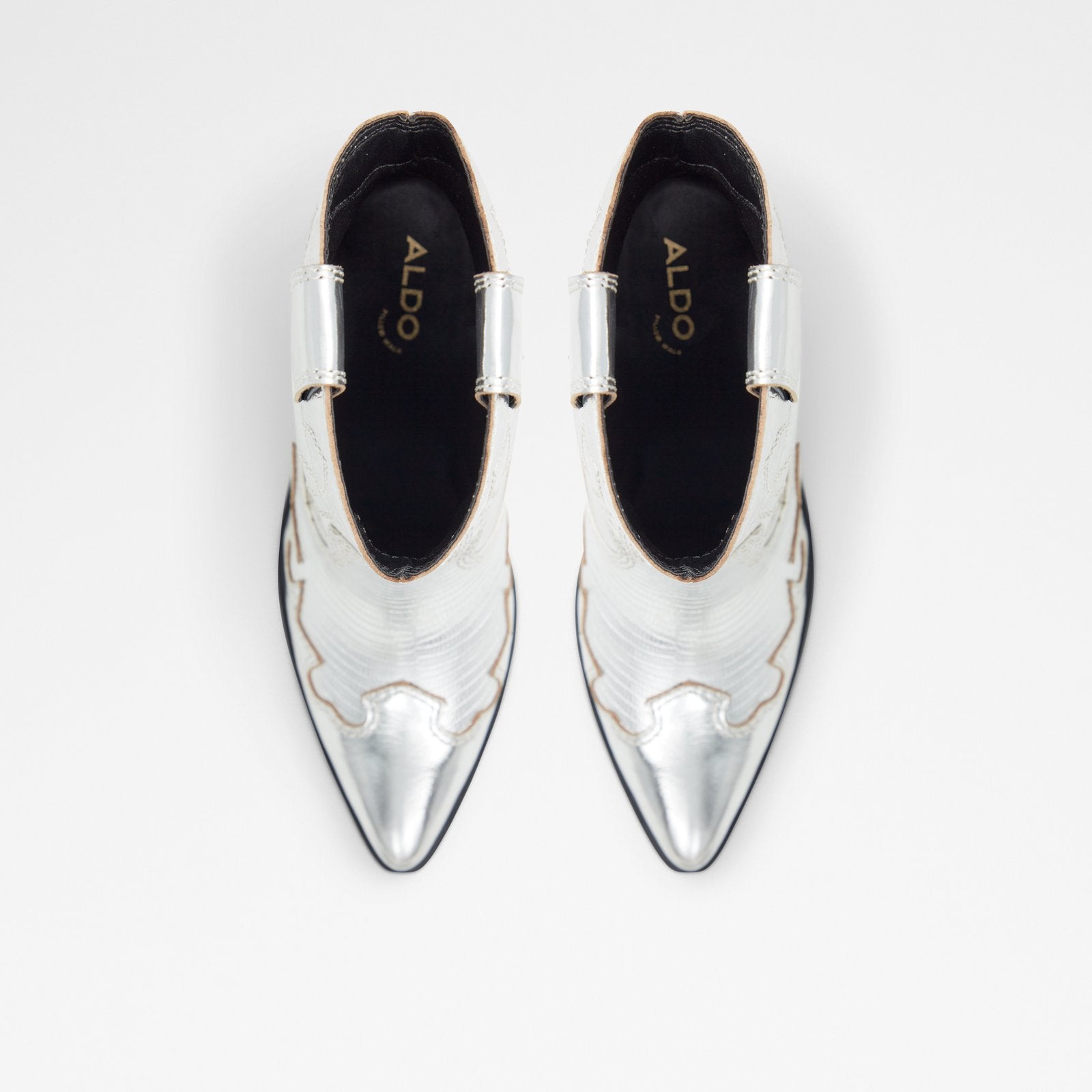 Aldo Women's Cowboy Boots Nurodeo (Silver) – ALDO Shoes UK