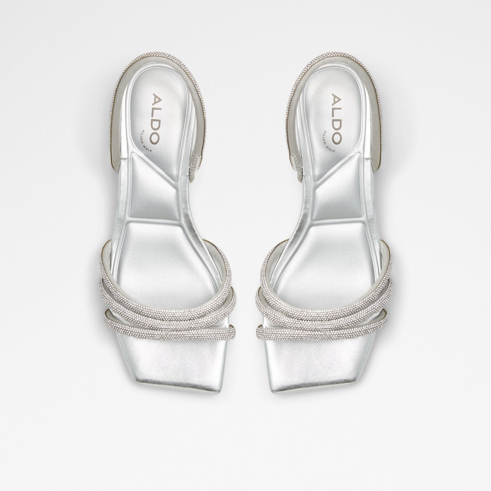 Aldo Women's Heels Stellara (Silver) – ALDO Shoes UK
