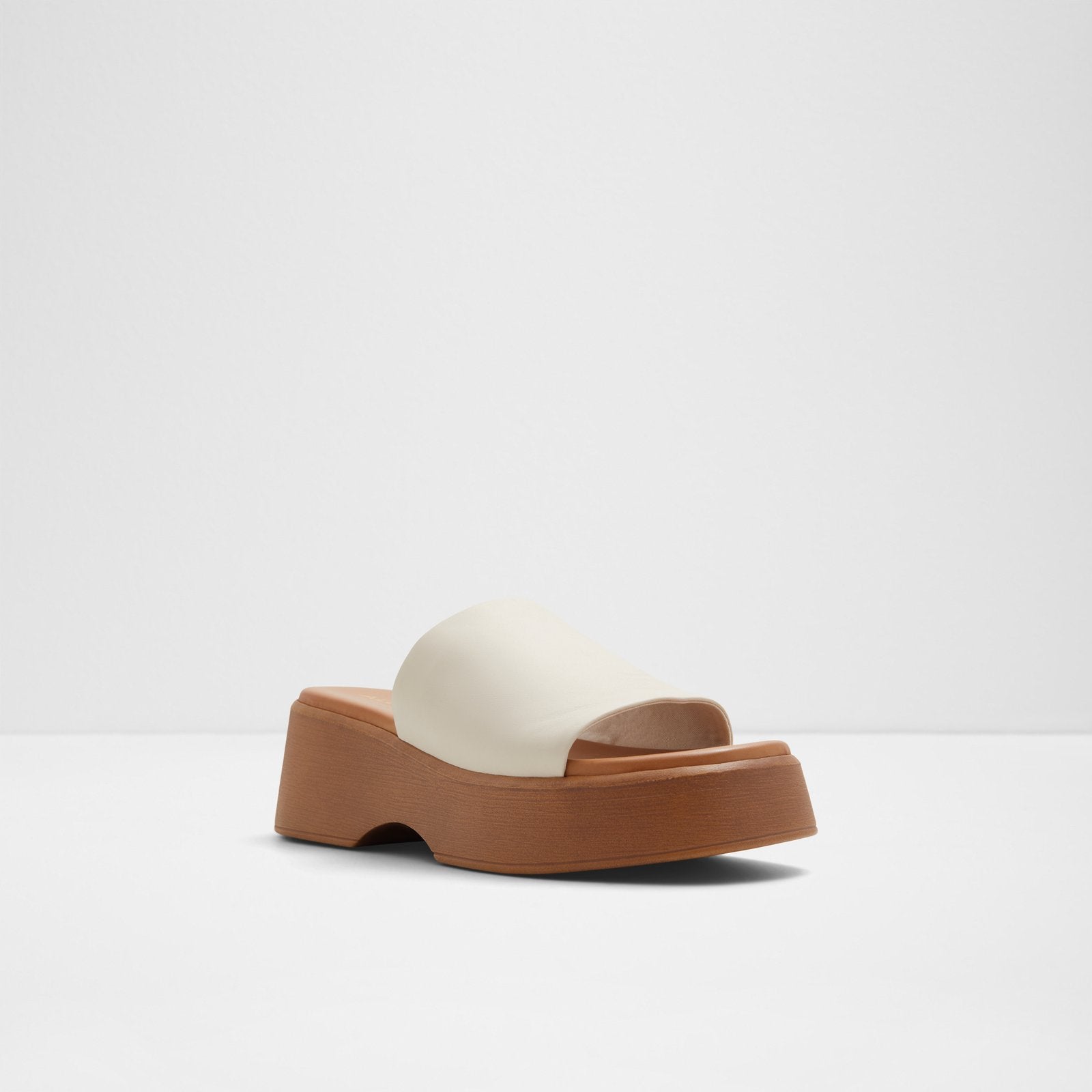 Aldo Women's Wedge Sandal Yassu (White) – ALDO UK